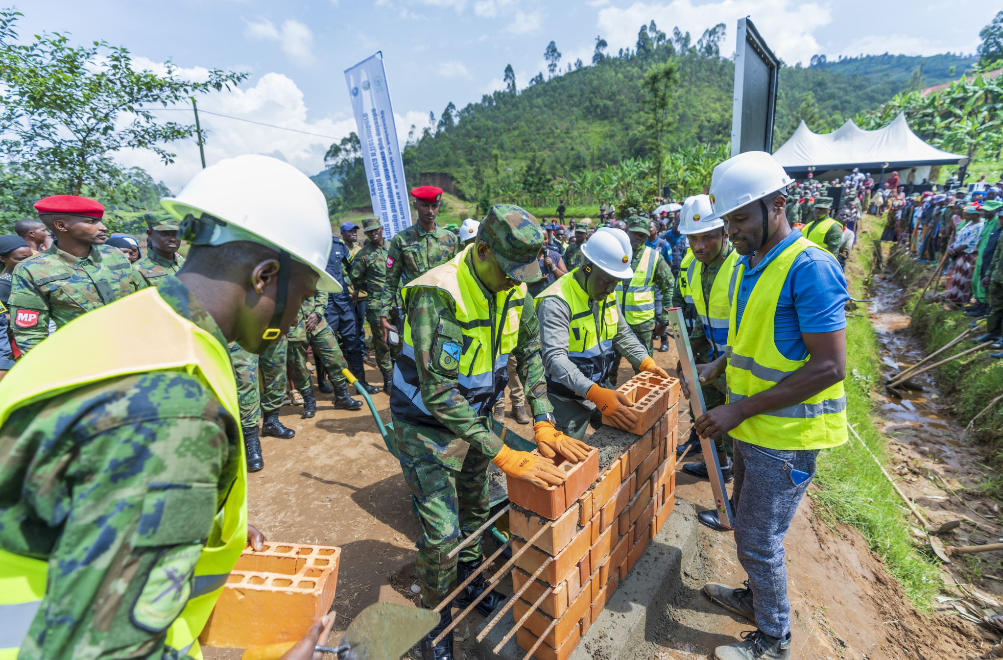 RDF and Rwanda National Police Launch DSCOP26, Advancing Infrastructure ...