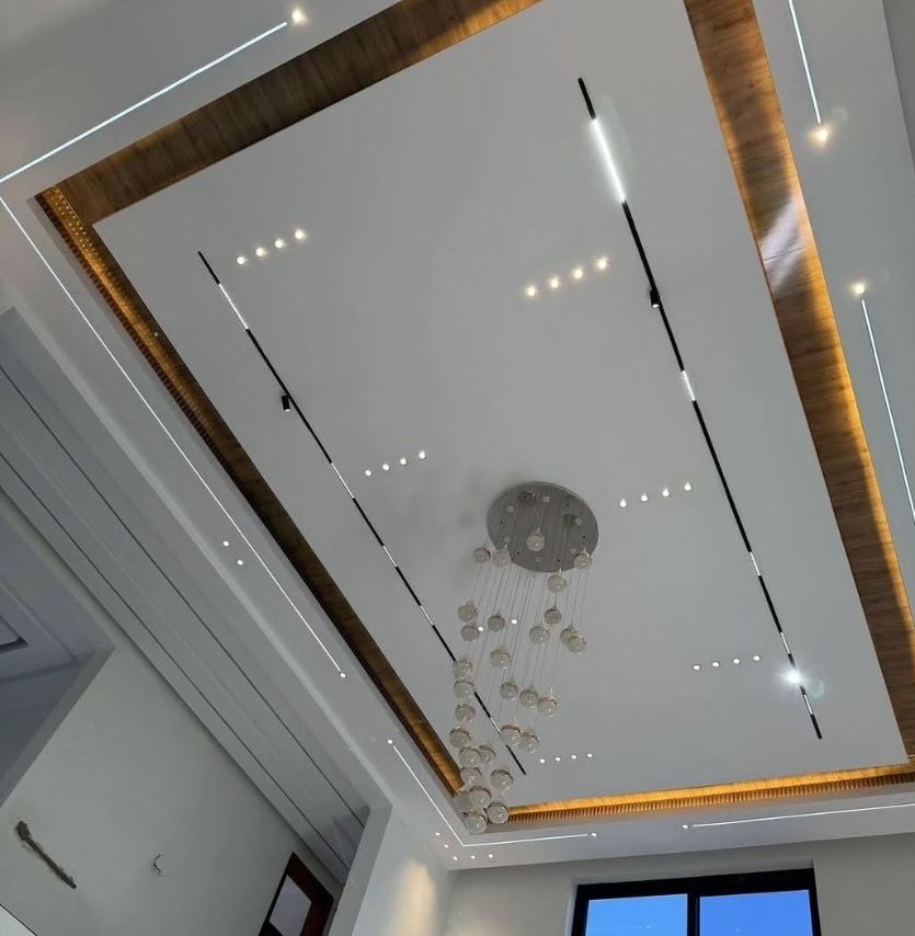 Modern Gypsum Ceiling in Kigali Rwanda | CONSTRUCTION HUB